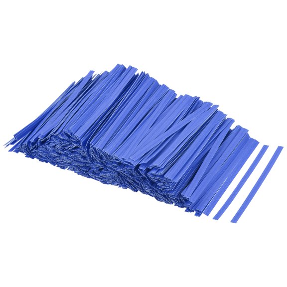 Uxcell Foil Twist Ties 100 Yard Plastic Closure Tie for Tying Bread ...