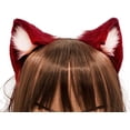 Cat Fox Faux Fur Ears Headband Cute Halloween Fancy Dress Cosplay ...