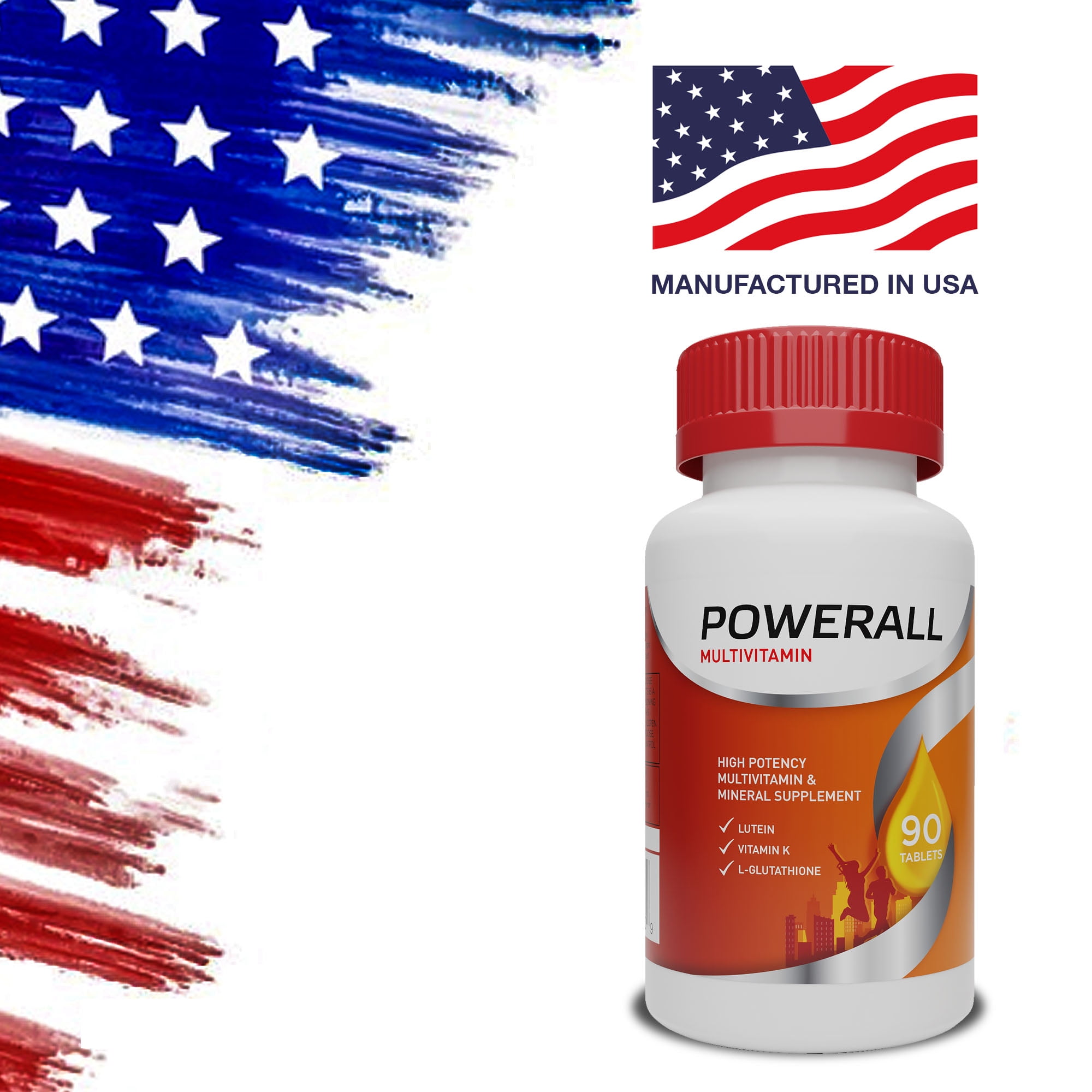 Buy POWERALL Adult Multivitamin for Men and Women, Immunity Support ...
