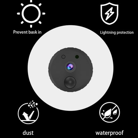 Plastic Wireless Camera Portable Night The mini camera View Detection ...