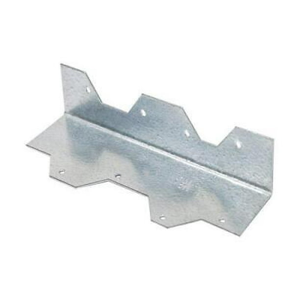 Simpson Strong-Tie 2.4 in. W X 7 in. L Galvanized Steel L-Angle ...