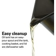 Professional Style Electric Deep Fryer, Frying Basket with Hooks, 1800 ...