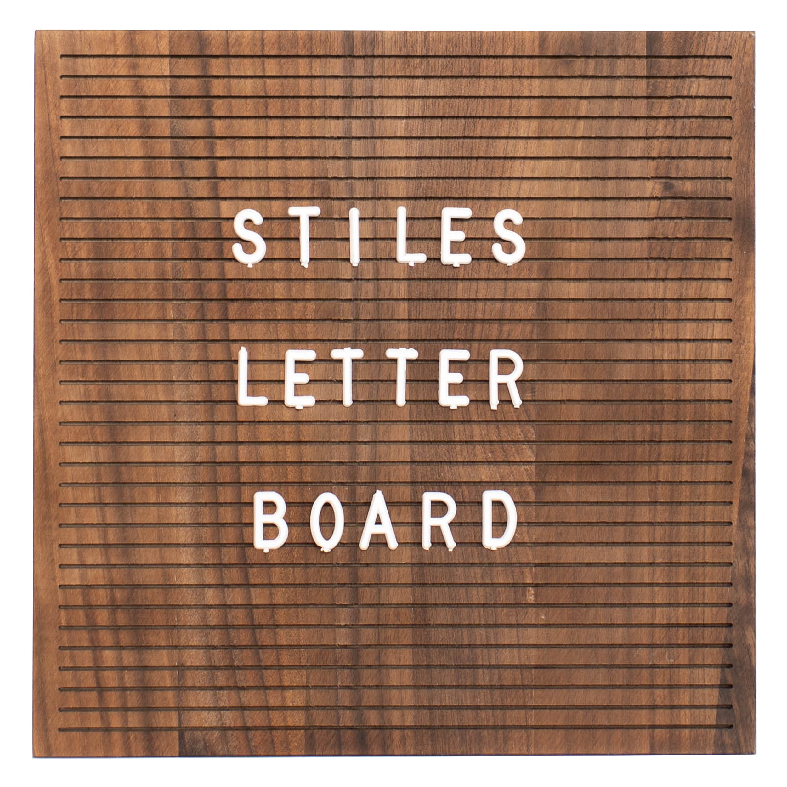 Stiles Wood Letter Board Set, Message Board with 340 Letters, Numbers ...