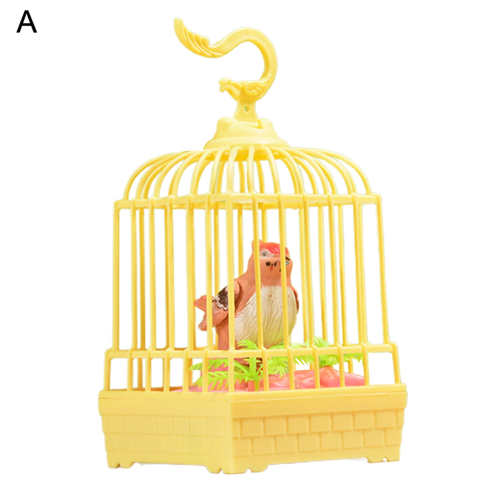 Entertainment Birdcage Toy with Voice Control Sensor - Safe and Vividly ...
