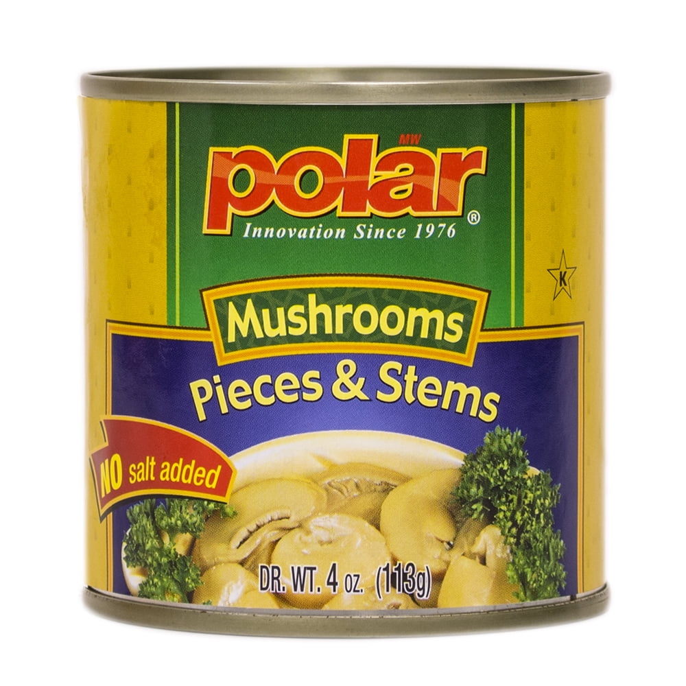 MW Polar Pieces & Stems Mushroom 4oz. - Walmart.com