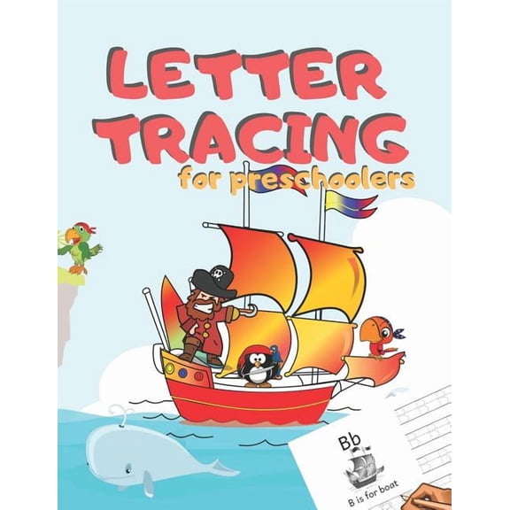 Letter Tracing for Preschoolers: Handwriting Practice Alphabet Workbook ...