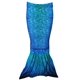 Sun Tail Mermaid Toddler Tail Blue Lagoon Size XS (2T/3T) - Walmart.com