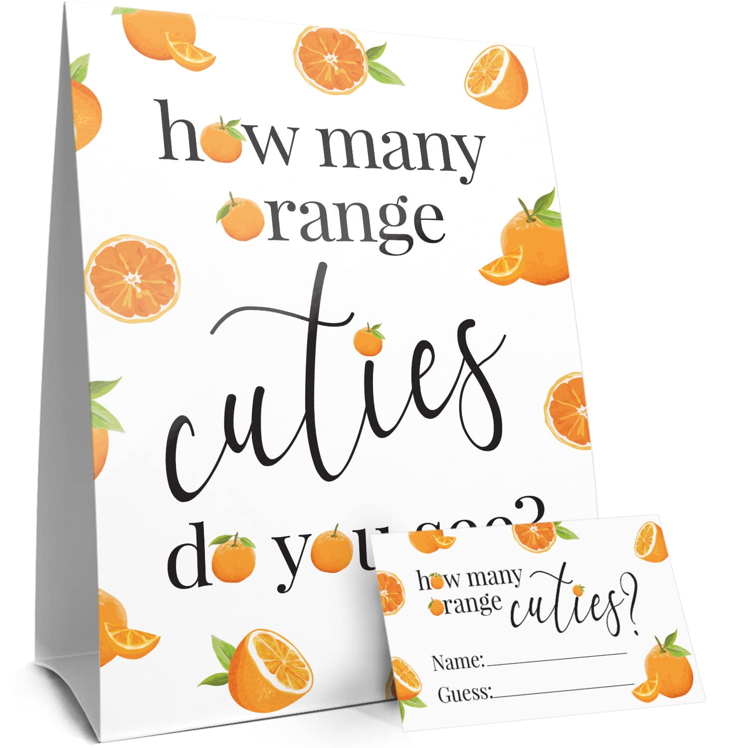 DISTINTIVOS Juego How Many Cuties (Firma con 30 Cartas de Adivinanzas ...