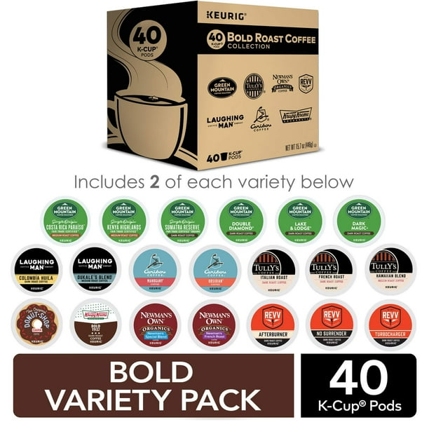 Keurig Bold Roast Coffee Collection Single-Serve K-Cup Pods Variety ... Keurig Bold Roast Coffee Collection Single-Serve K-Cup Pods Variety ...