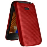 Case for Alcatel TCL Flip 2 Phone (2022), NakedcellPhone [Grid Texture ...