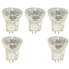 Anyray (5-Pack) 25W G8 25 Watt Halogen G8.6 BI-PIN 25Watt Light Bulbs ...