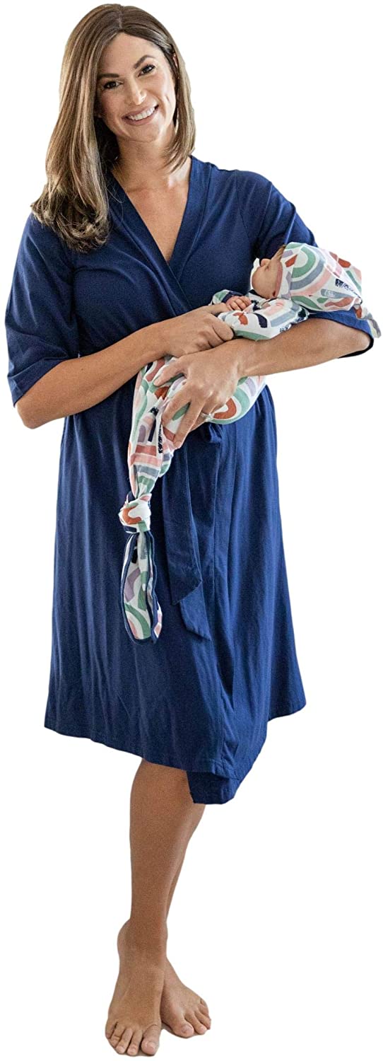 Rainbow Baby Mommy and Me Matching Robe and Newborn Baby Gown Set ...