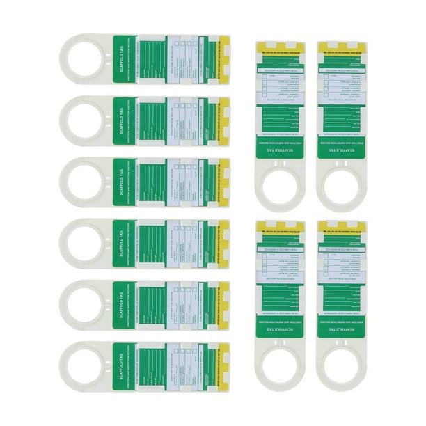 Scaffold Tag Obvious Locking Warning Signs ABS for Architecture for ...