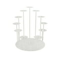 BalsaCircle 29" Clear 12 Arm Tiered Round Acrylic Cupcake Holder ...