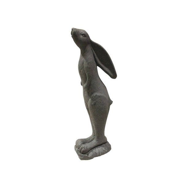 Whimsical Rabbit Statue – Natural Granite Appearance – Made of Resin ...