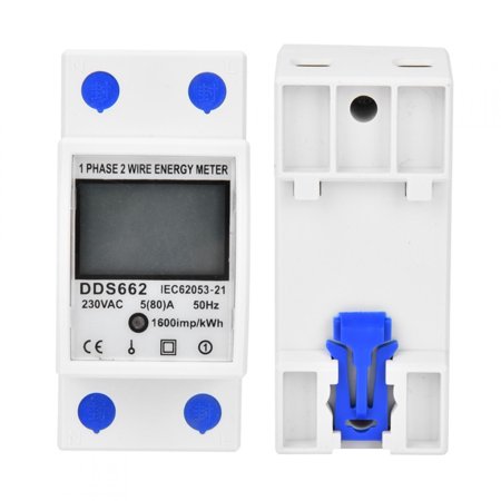 Energy Meter, Beautiful Safe Digital Energy Meter Small Size For ...