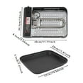 Modern 2 in 1 Gas Stove with Grill Pan and Lid Portable Butane Gas ...