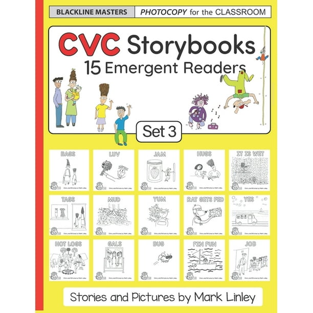 CVC Storybooks : SET 3: Teacher Edition (Paperback) - Walmart.com