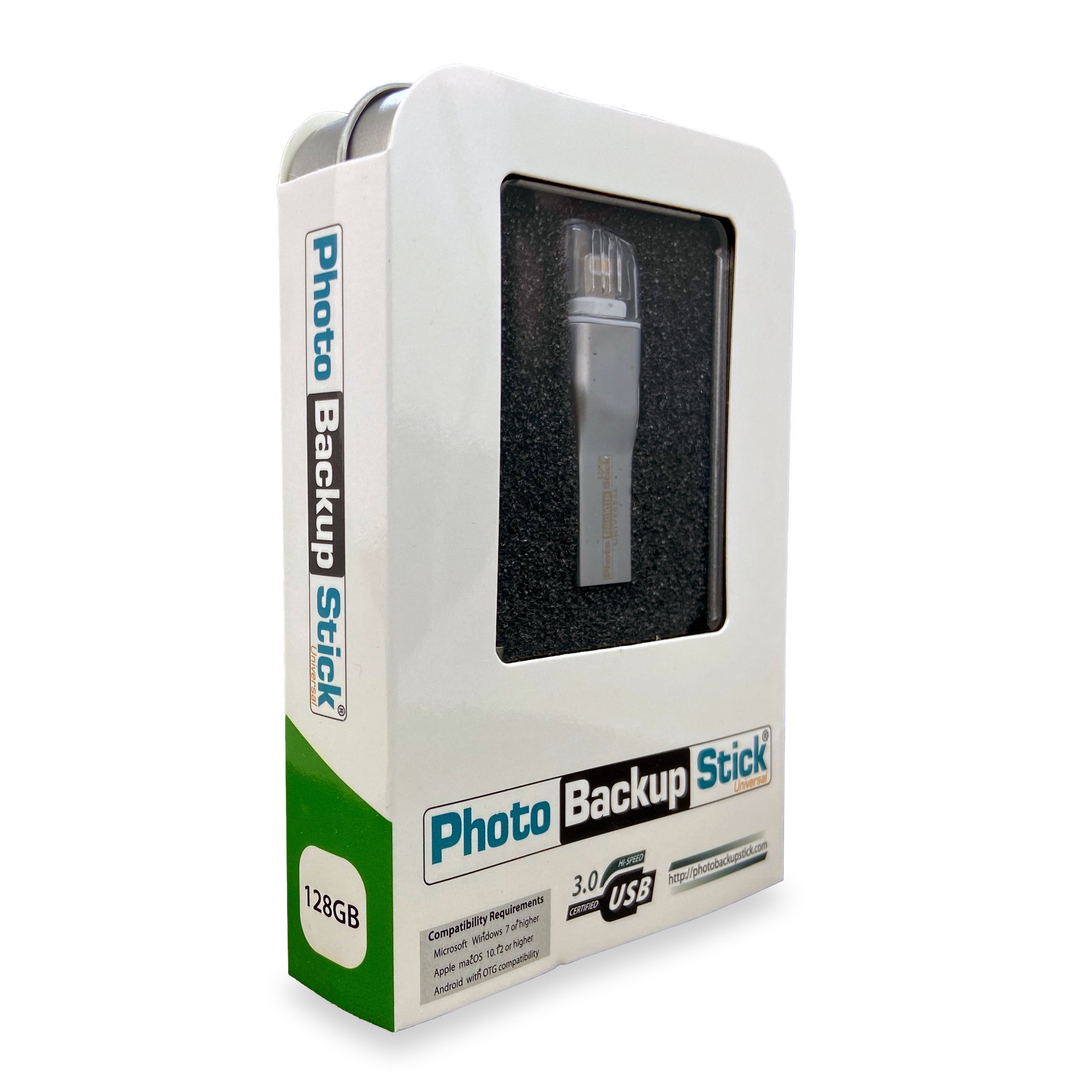 Universal 128GB Photo Backup Stick - USB Flash Drive for Picture ...