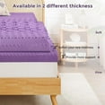 Mattress Topper, 2 inch Twin Size 5-Zone Memory Foam Bed Topper ... Mattress Topper, 2 inch Twin Size 5-Zone Memory Foam Bed Topper ...
