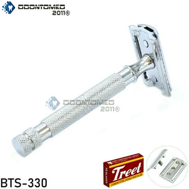 Men's Adjustable Traditional Classic Double Edge Chrome Shaving Safety ...