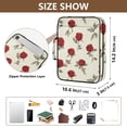 ALAZA Retro Roses Flowers-i6 Pattern Expanding Accordion File Folder 3 ...