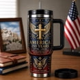 YARNIX America 250 Years Tumbler 40oz, Patriotic Christian Printed Cup ...