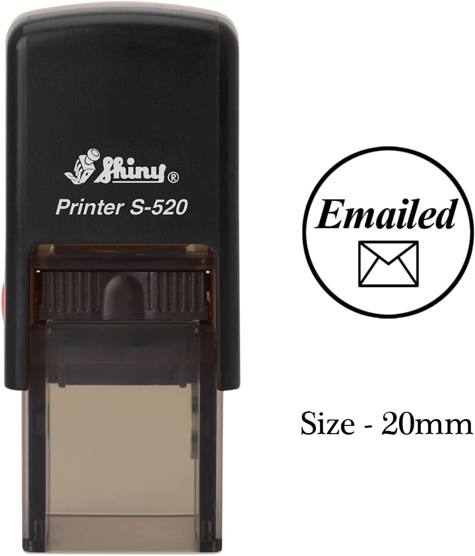Emailed Print Plastic Stamp Clear Print Paper Commercial Use Shiny Self ...