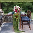 Cheesecloth Table Runner Grass Green 35" x 120" Party and Wedding Decor ...