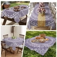 Bohemian Mantoro Motifs Pattern Table Cloth 54x54in, Waterproof Square ...