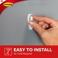 Command Mini Wall Hooks, Clear, Damage Free Decorating, 18 Hooks and 24 ...