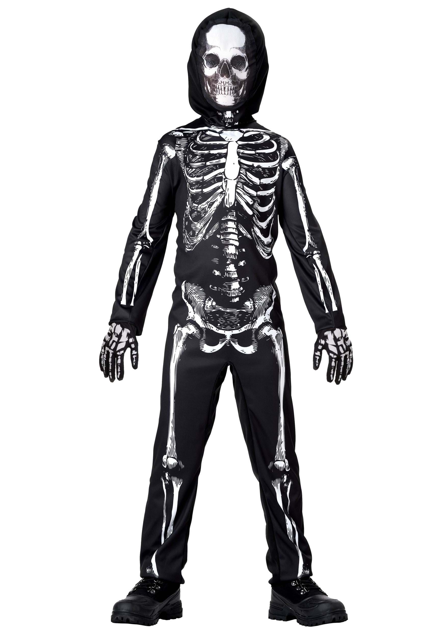Kid's Classic Skeleton Costume - Walmart.com