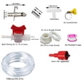 10/20Pieces Automatic Water Dispenser Set For Rabbits Poultry With ...