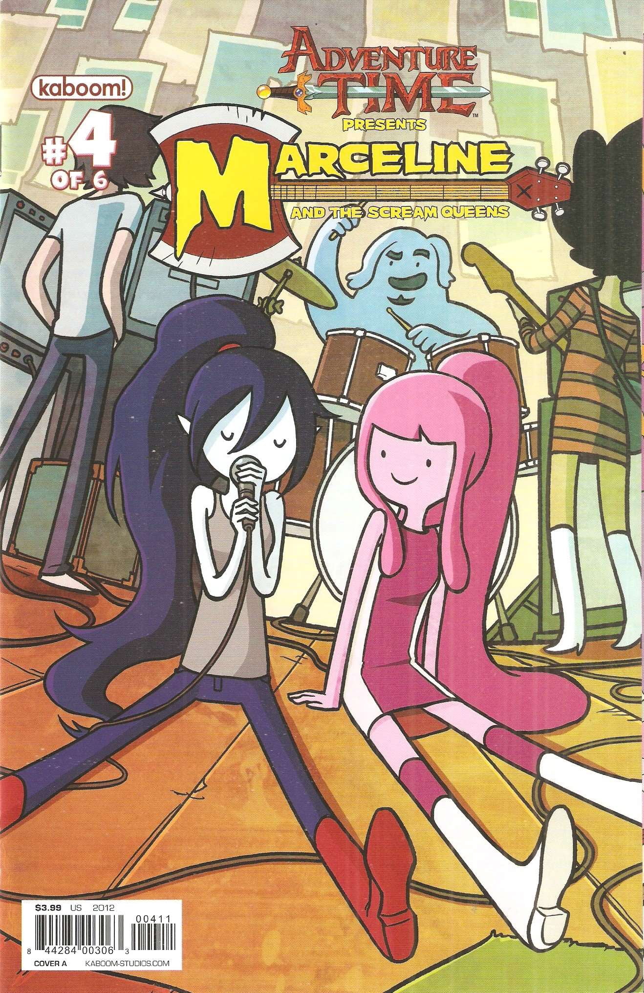 Adventure Time: Marceline and the Scream Queens #4A VF ; Boom! Comic ...
