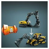 LEGO Technic Heavy-Duty Excavator 42121 Construction Tractor 2-in-1 ...
