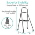 Vive Hemi Walker – One-Handed, Adjustable Lightweight Mobility Aid ...