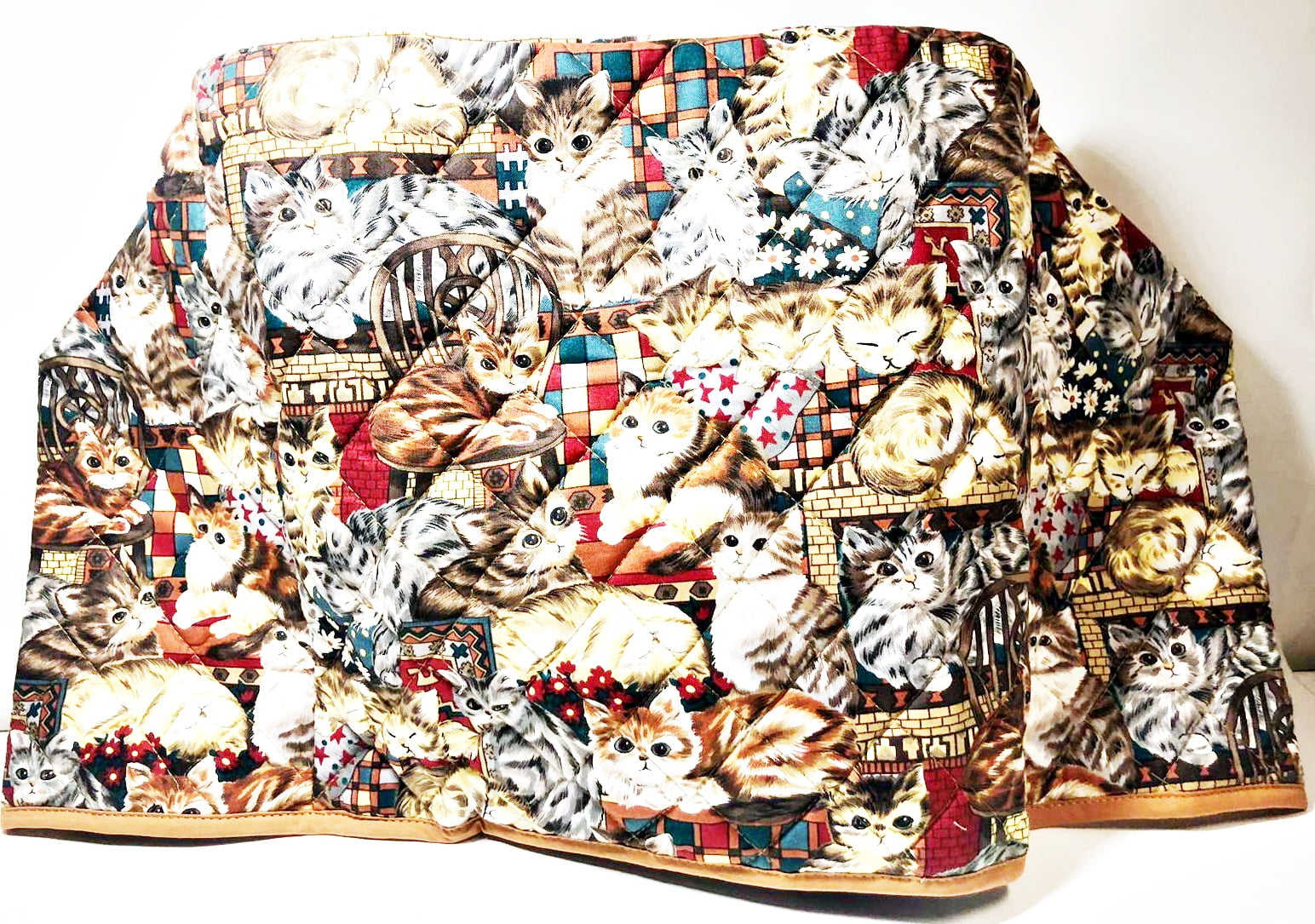 Serger Cover Cats Pattern Print Sewing Machine Cover by Allary ...