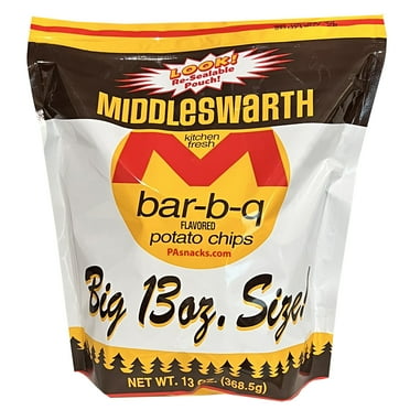 Middleswarth Kitchen Fresh Potato Chips Bar-B-Q Flavored The Weekender ...