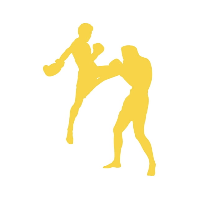 Muay Thai Sticker Decal Die Cut - Self Adhesive Vinyl - Weatherproof ...