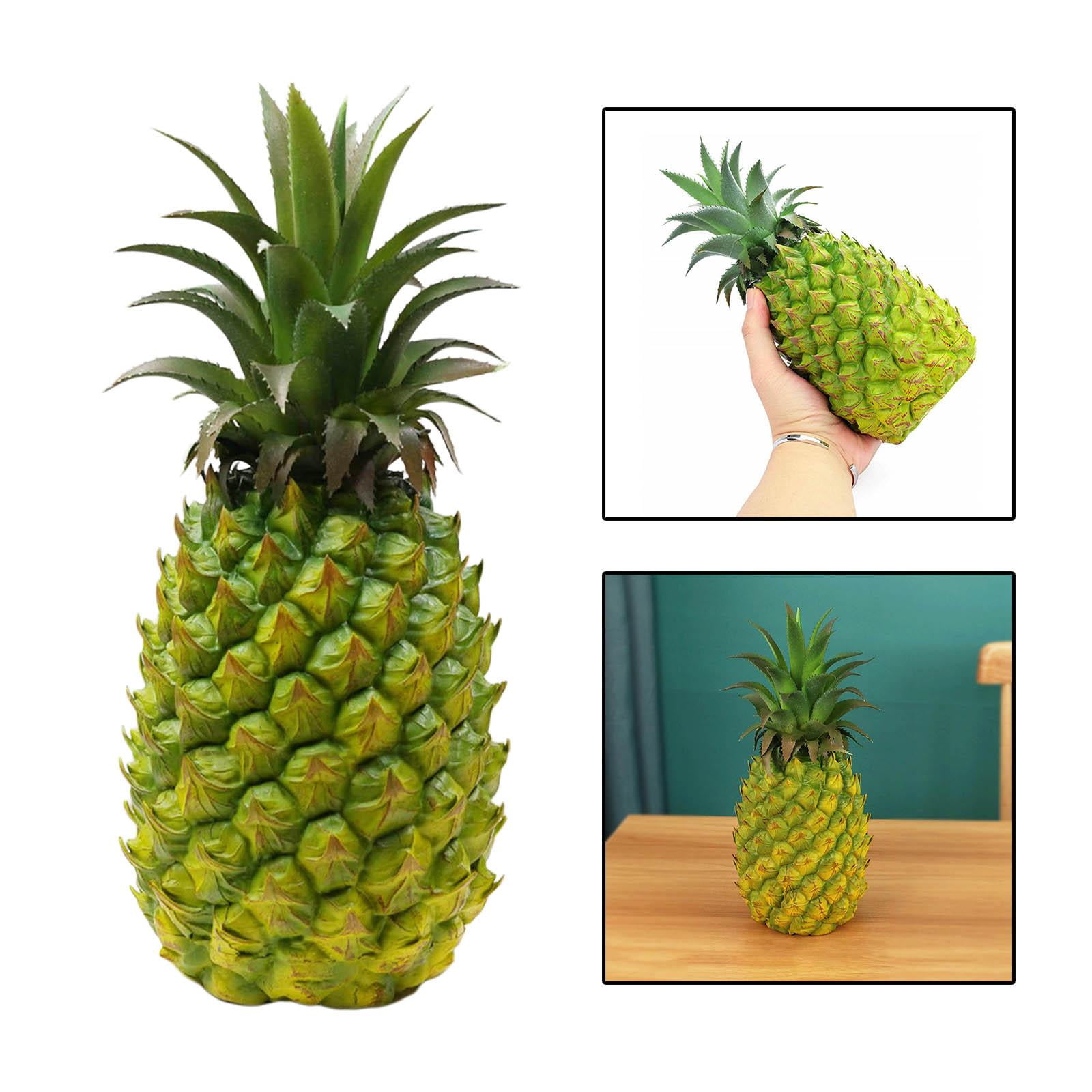 Modern Artificial Pineapple Figurine, Fake Fruit Crafts Lifelike for ...