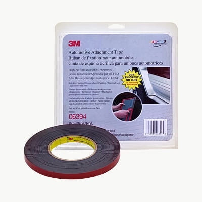 3M Scotch 06394 Automotive Attachment Tape: 1/2 in. x 30 ft. (Grey ...