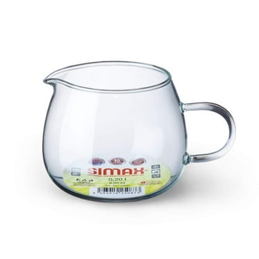 Simax Glassware Clear Glass Pitcher | 2.1 Quart. Borosilicate Glass ...
