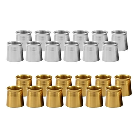 24x Durable Golf Iron Ferrules 0.370 Golf Club Shaft Ferrule Shock ...