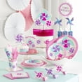 Turning One Girl Pinwheel Toy Pastel Cute Birthday Party 7" Paper ...