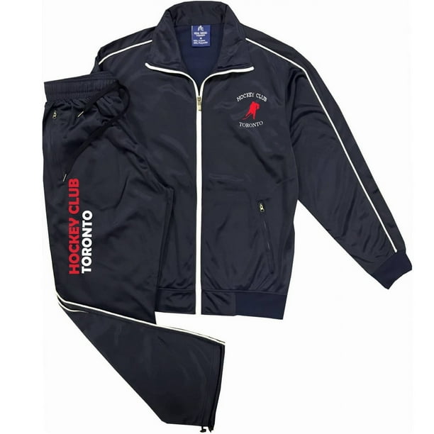 Men's Hockey Club Designer Tracksuit With Track Jacket & Jogger Track ...