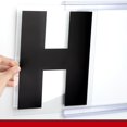 300 Pcs Sign Letter Printed on Marquee Flexible Outdoor Black Portable ...