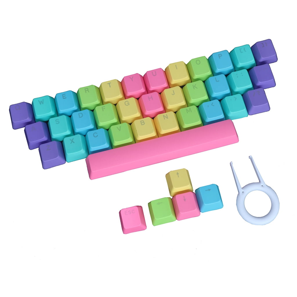 Rainbow Keycap Cherry MX PBT Two-Color Injection for Mechanical ...