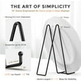 TR-LIFE 16 Inch Heavy Duty Plate Stand (2 Pack) - Metal Display Easel ...