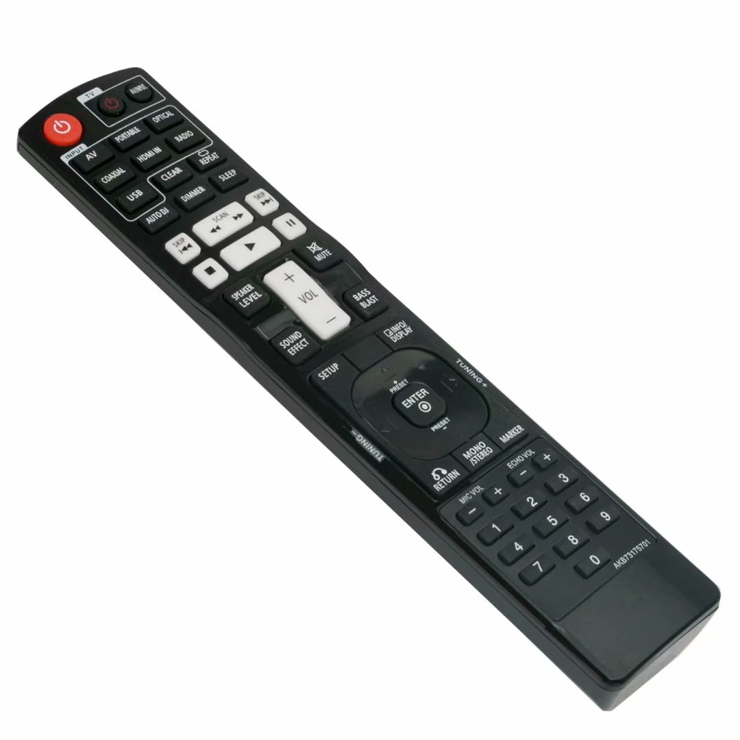 New Remote replacement AKB73175701 for LG AV Audio Home Theater System ...
