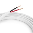 Maximm in Wall Speaker Wire - 12 Feet - 16AWG CL3 Rated 2-Conductor ...